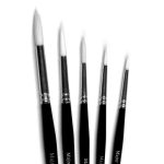 White Round Synthetic Sable – Major Brushes